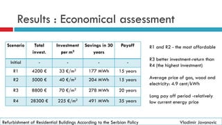 REFURBISHMENT OF RESIDENTIAL BUILDINGS ACCORDING TO THE SERBIAN POLICY ...