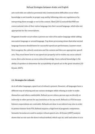 Refusal strategies | DOCX