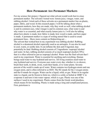 Refutation Essay Example | PDF