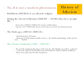 Refuting Atheism | PPT