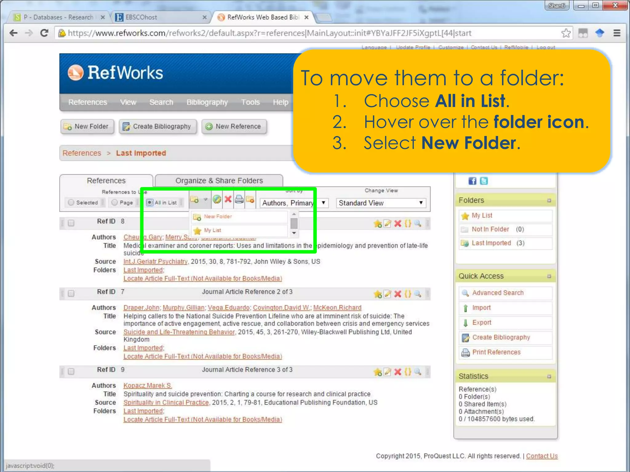 RefWorks Bibliography | PPT