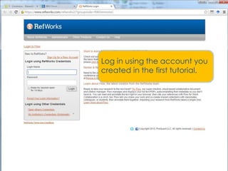 RefWorks Bibliography | PPT