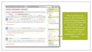RefWorks Tutorial | PPT