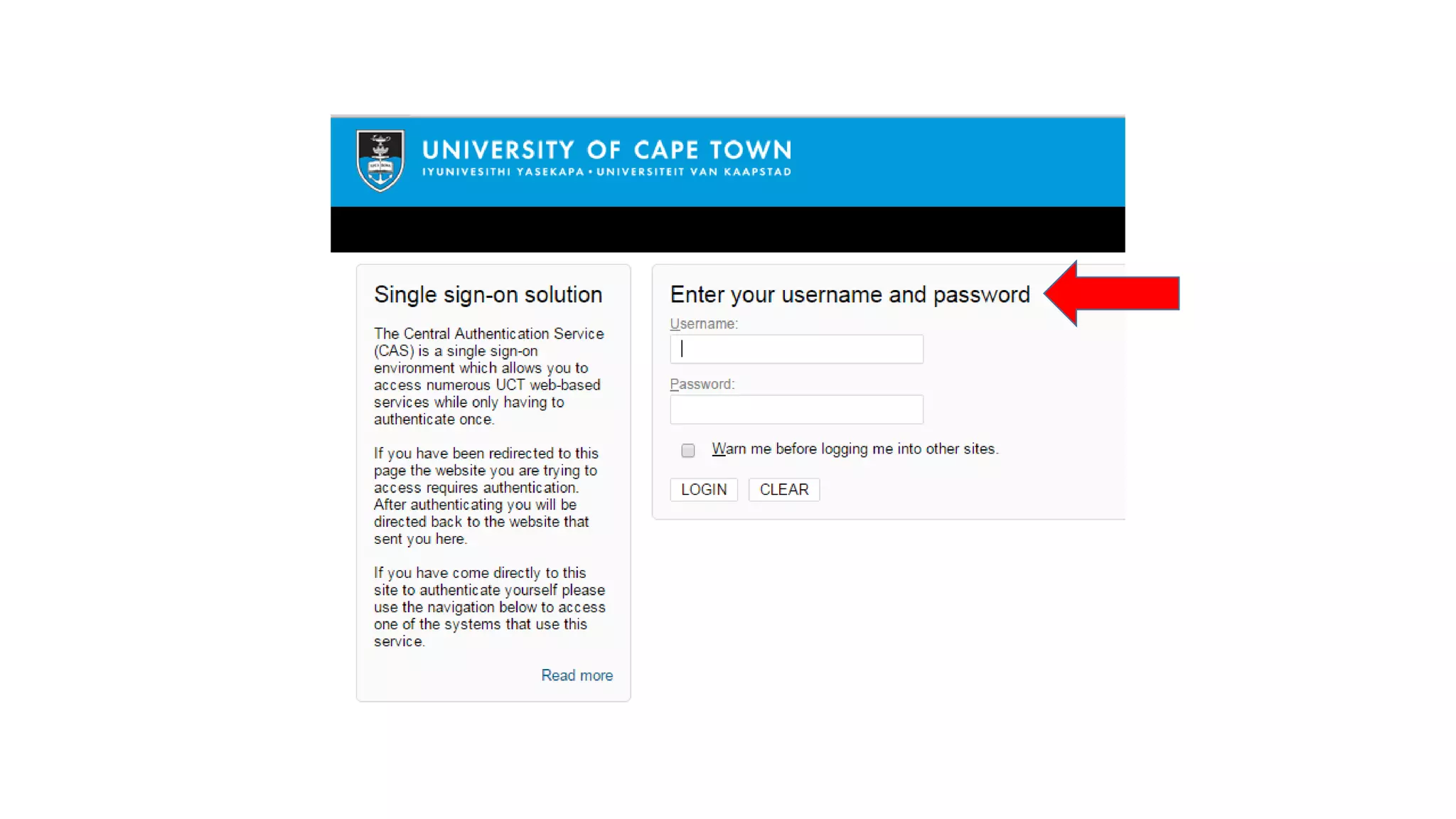 RefWorks off campus login - UCT Libraries | PPT