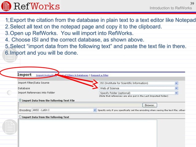 Refworks Overview | PPT