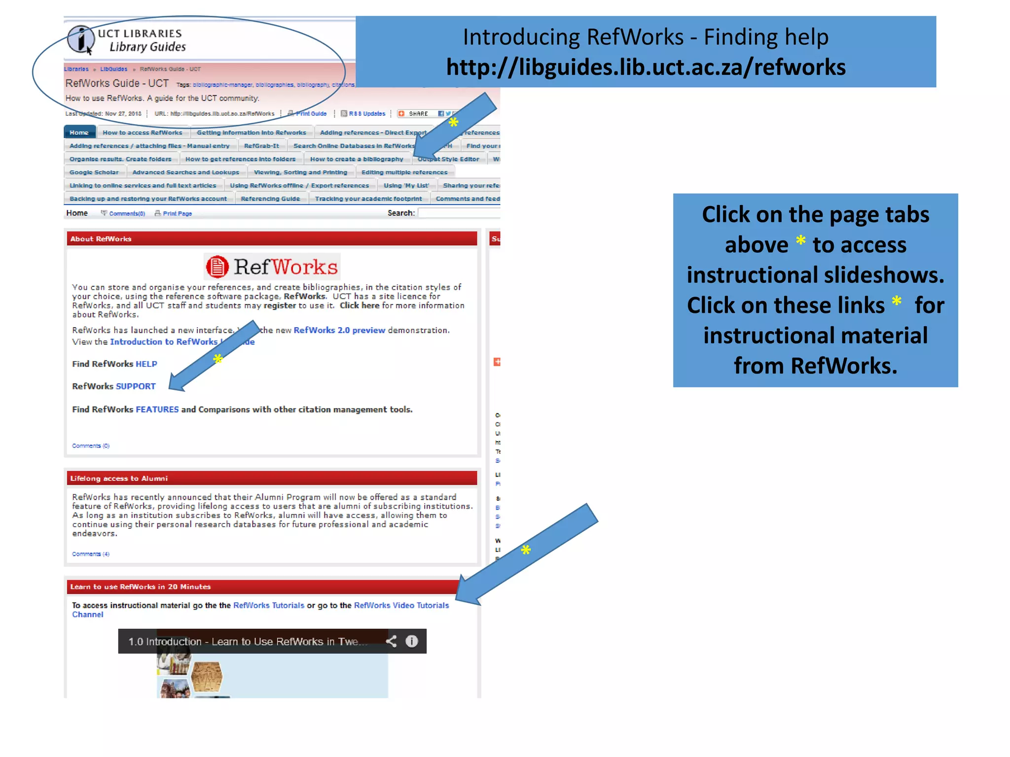 Refworks workshop 21 Aug 2014 | PPTX
