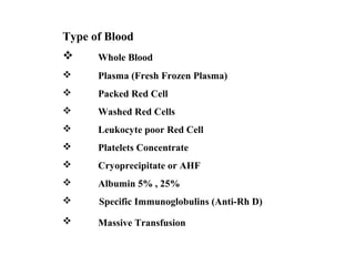 Reg. blood safety | PPT