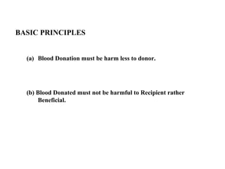 Reg. blood safety | PPT