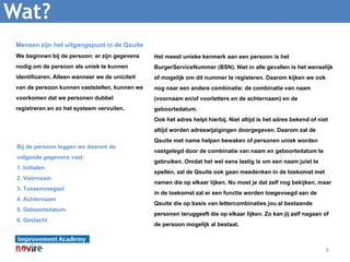 Handleiding Qsuite |Wie zijn de personen in de Qsuite? | PPTX
