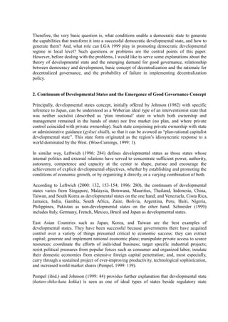Building Democratic Developmental Regime in Indonesia | PDF