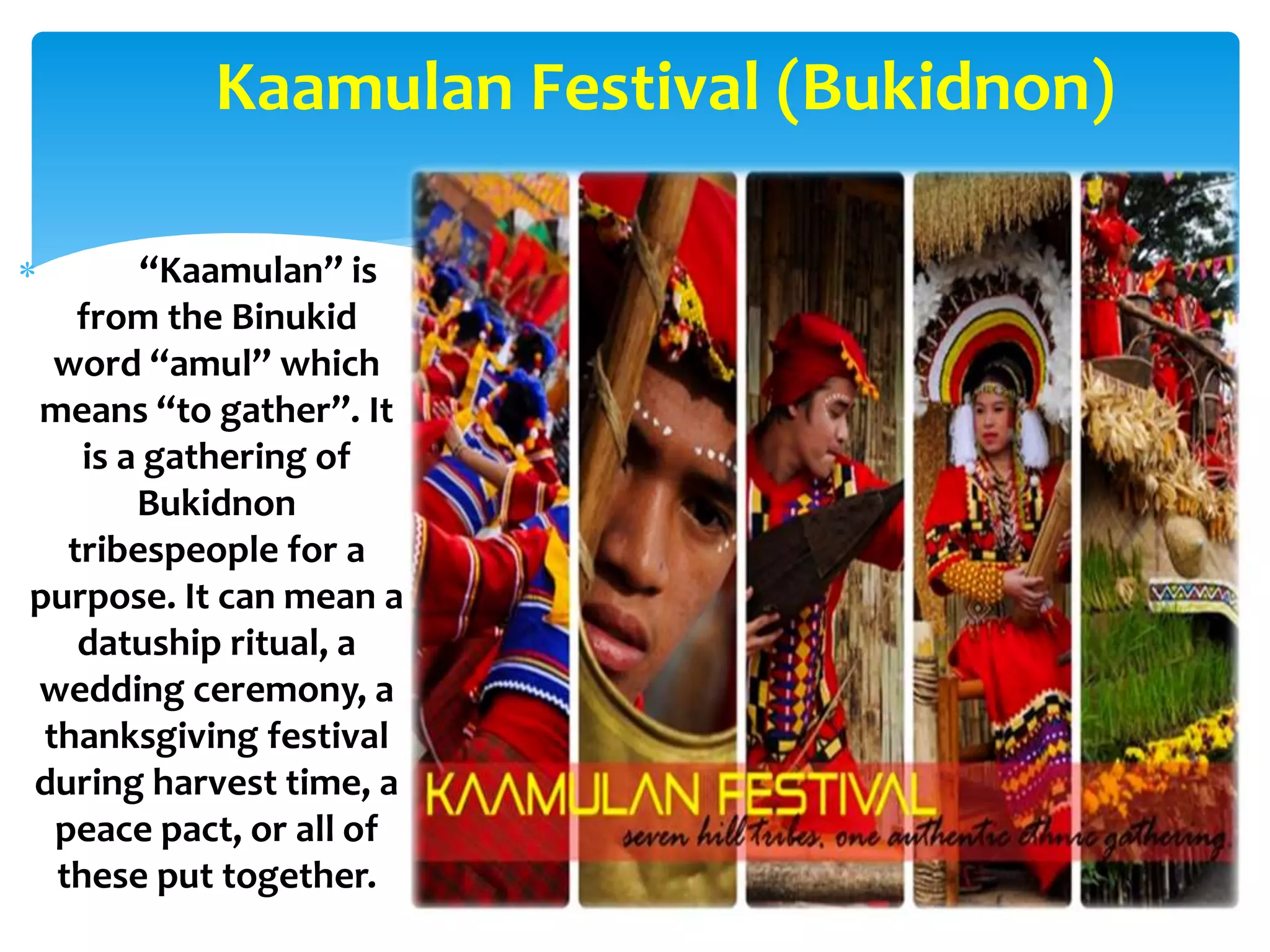 Region 10- Panitikan, Manunulat, Festivals At Iba Pang Detalye | PPTX