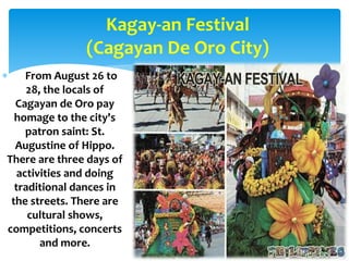 Region 10- Panitikan, Manunulat, Festivals At Iba Pang Detalye | PPTX
