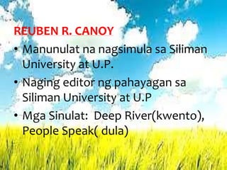 Region 10- Panitikan, Manunulat, Festivals At Iba Pang Detalye | PPTX