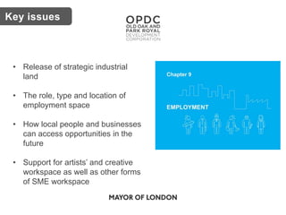 OPDC revised draft Local Plan presentation - Employment | PPTX