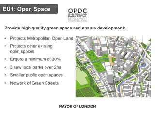 OPDC revised draft Local Plan presentation - Environment and Utilities-website | PPT