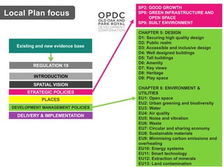 OPDC revised draft Local Plan presentation - Environment and Utilities ...