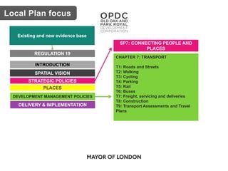 OPDC revised draft Local Plan presentation - Transport | PPT