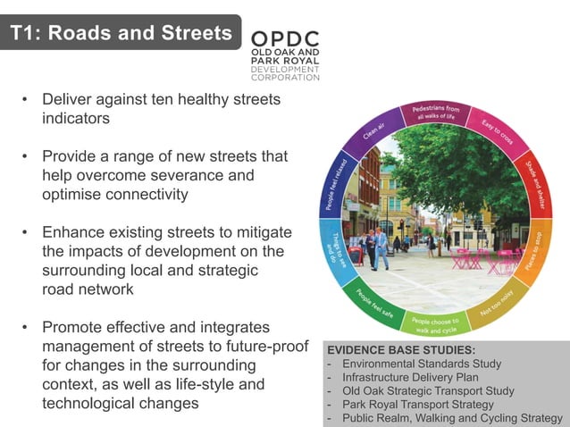 OPDC revised draft Local Plan presentation - Transport | PPT