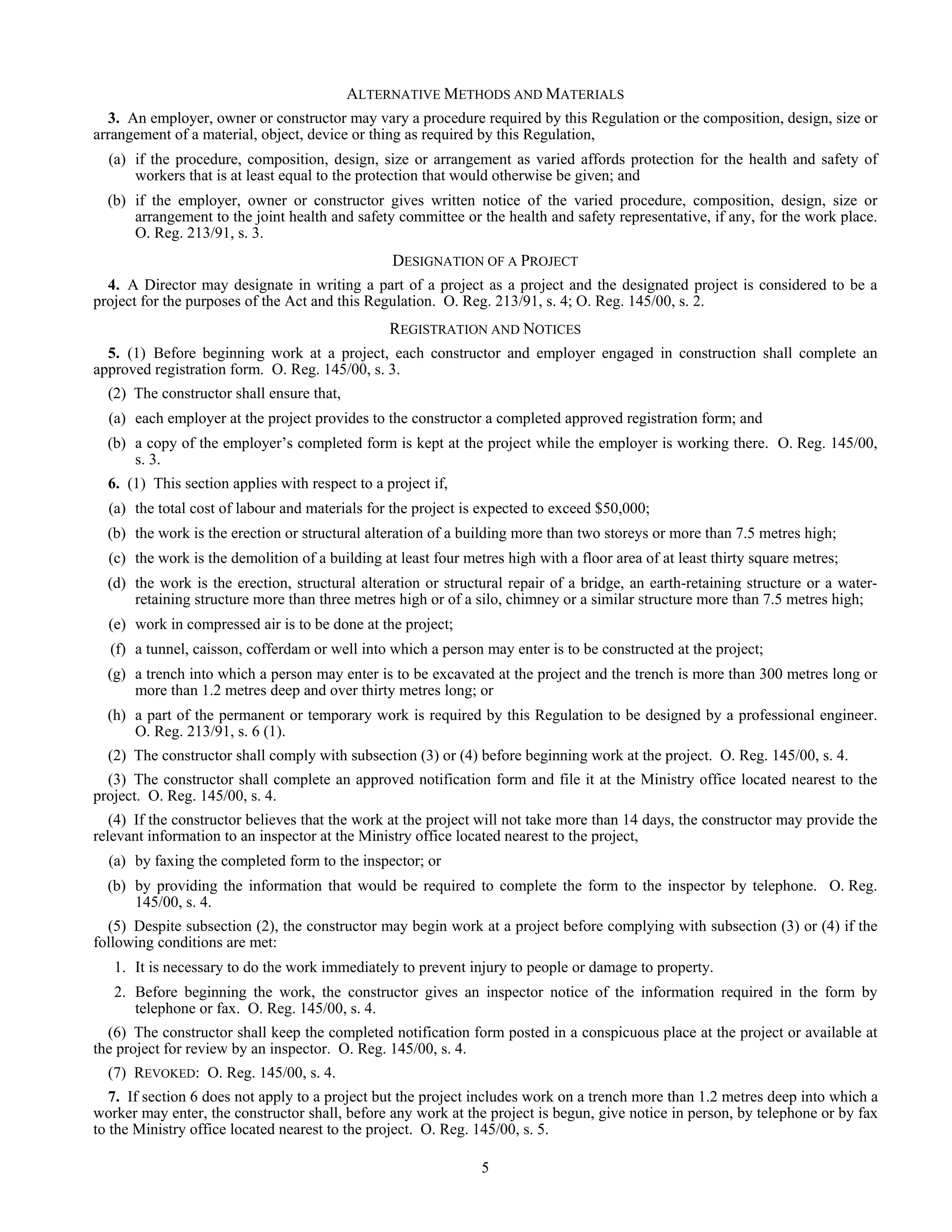 Reg 213 91 Construction Projects 09 | PDF