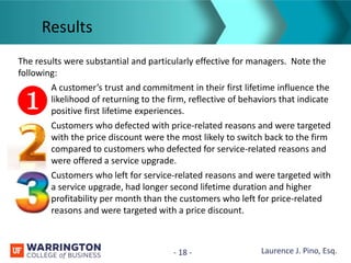Winning back customers | PPT