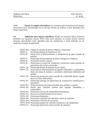 Regalemento de extintores | PDF