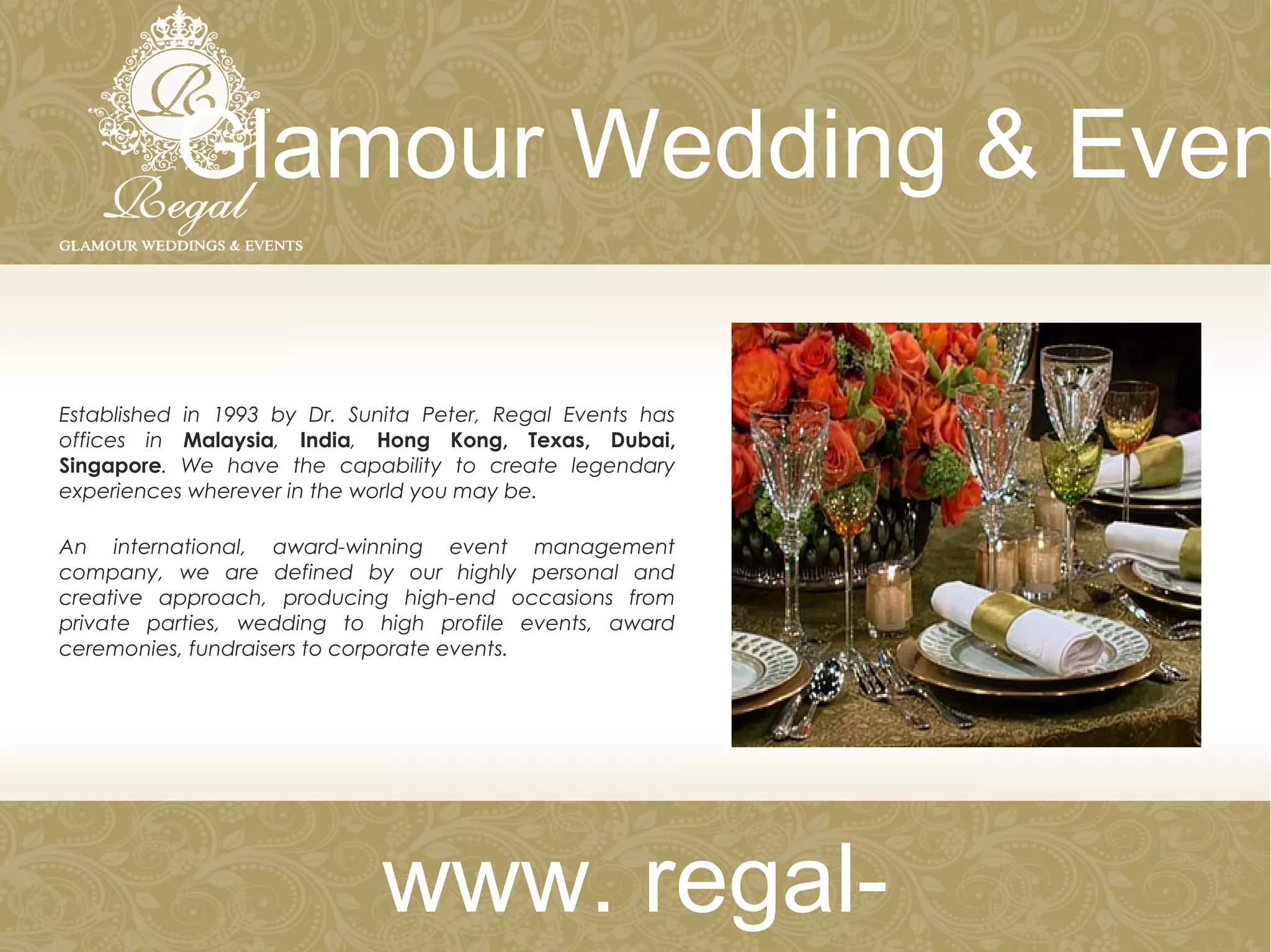 Regal new profile | PPT