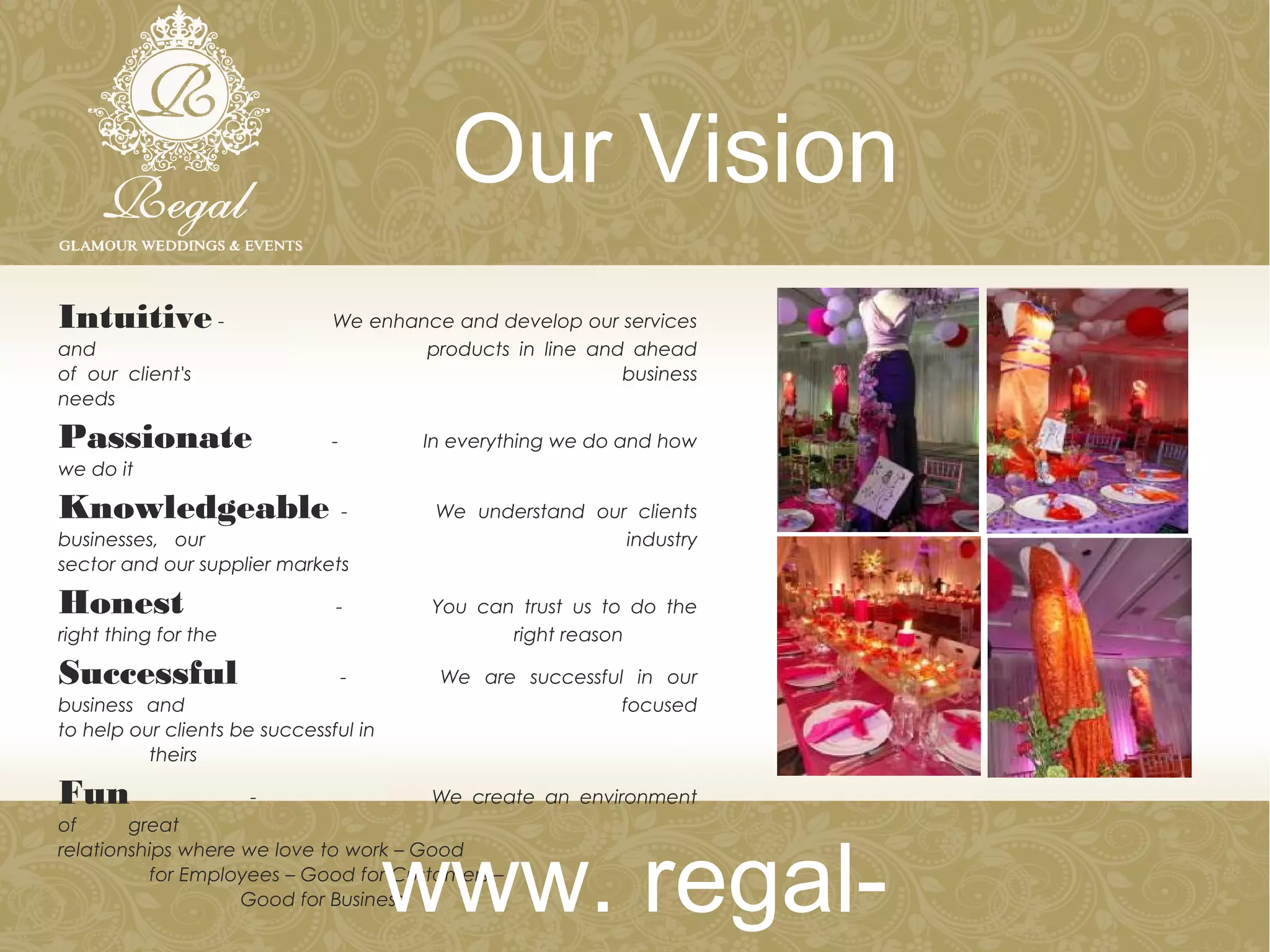 Regal new profile | PPT