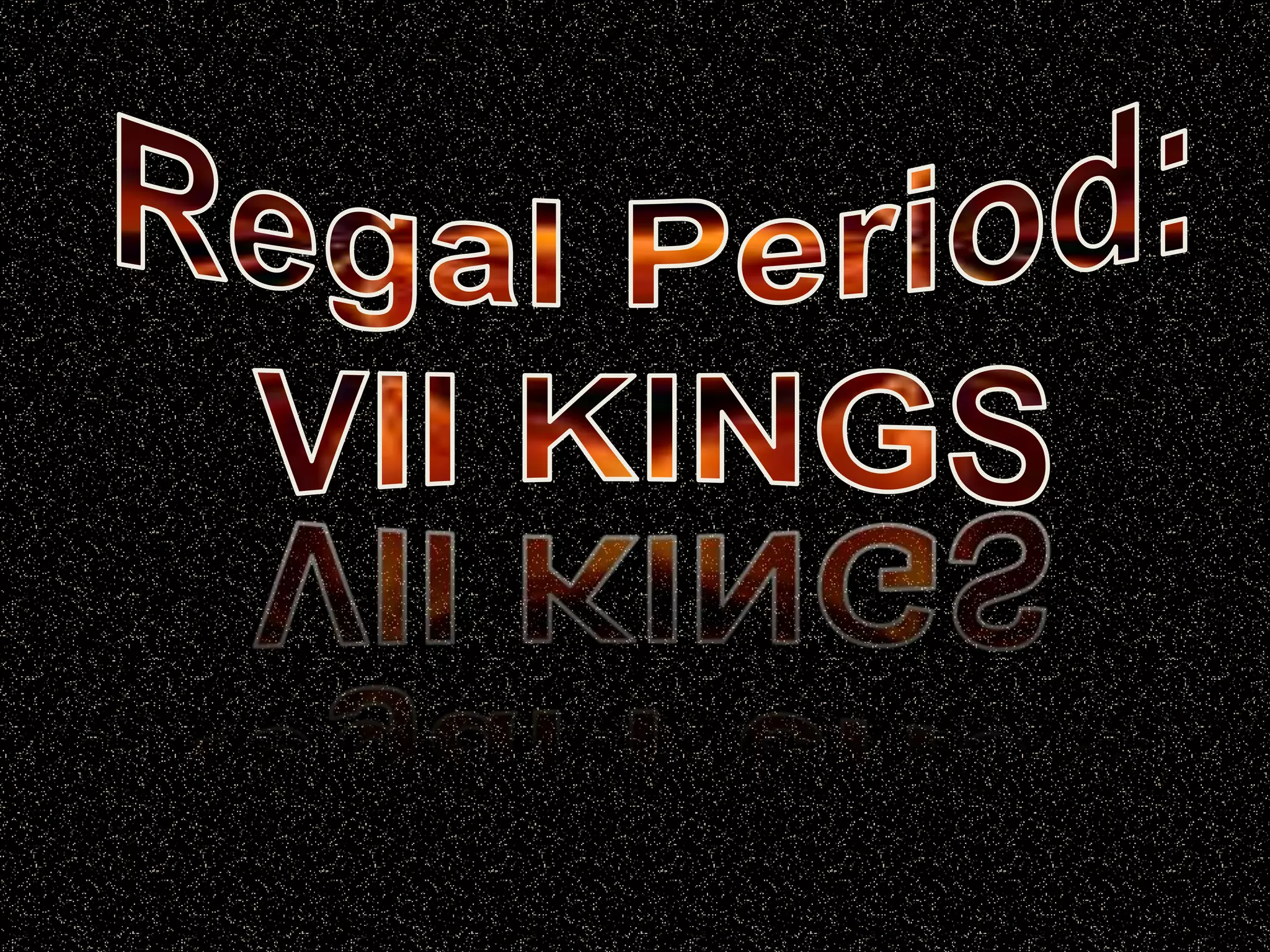 Regal Period--Roman History | PPTX