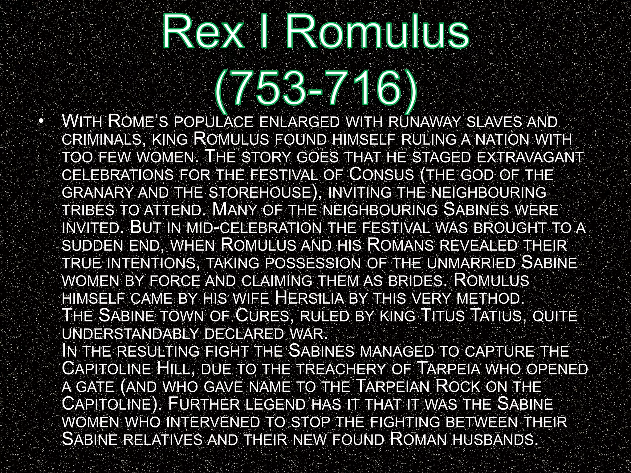 Regal Period--Roman History | PPTX