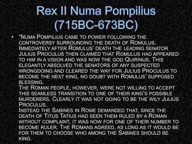 Regal Period--Roman History | PPT