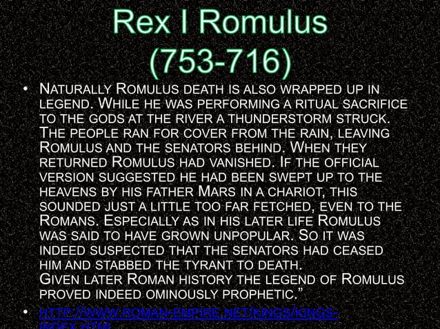Regal Period--Roman History | PPT