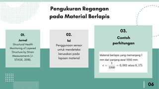 Materi tentang regangan dalam pengukuran teknik | PDF