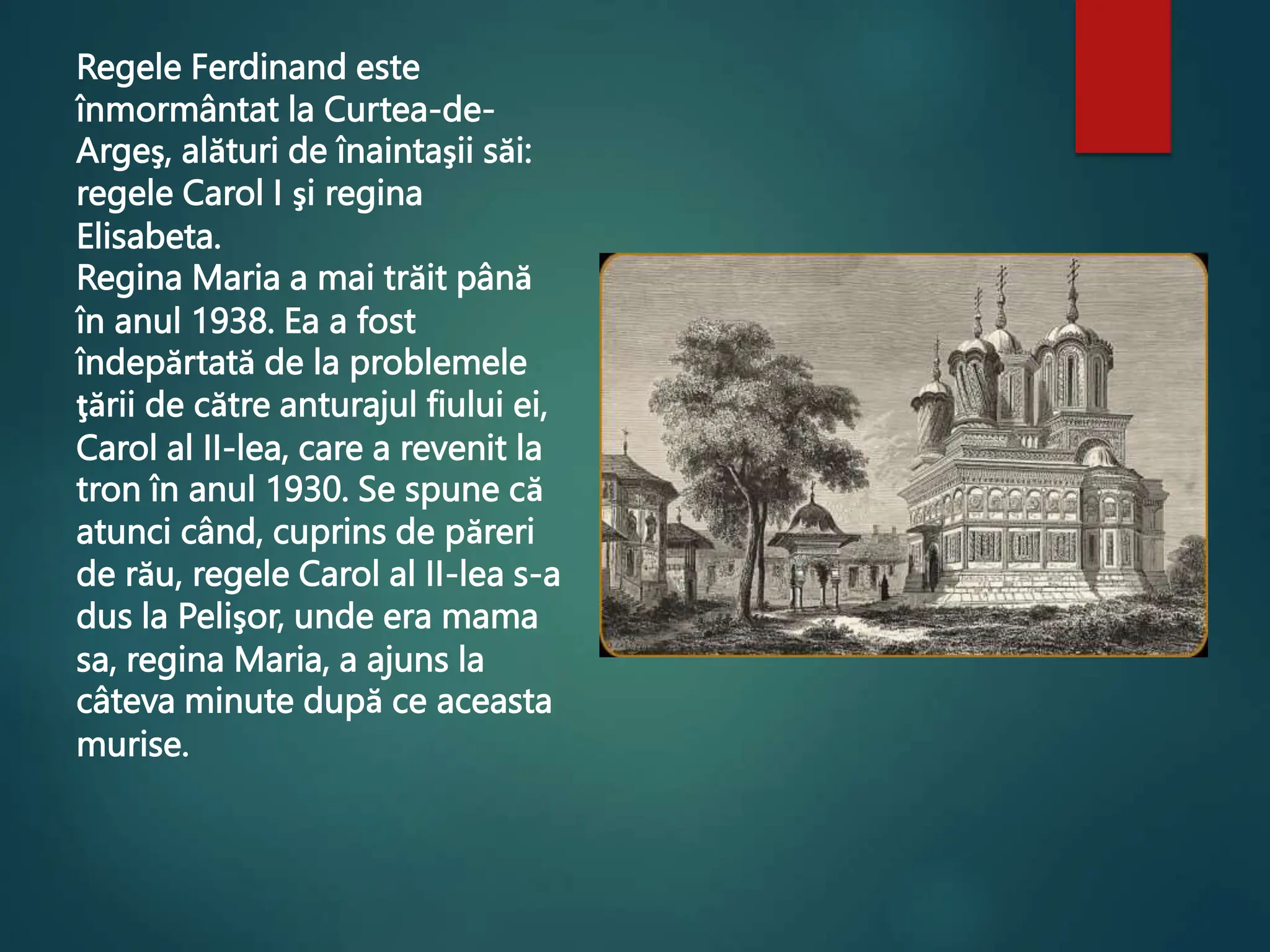 Regele Ferdinand I - Întregitorul România Mare | PPT