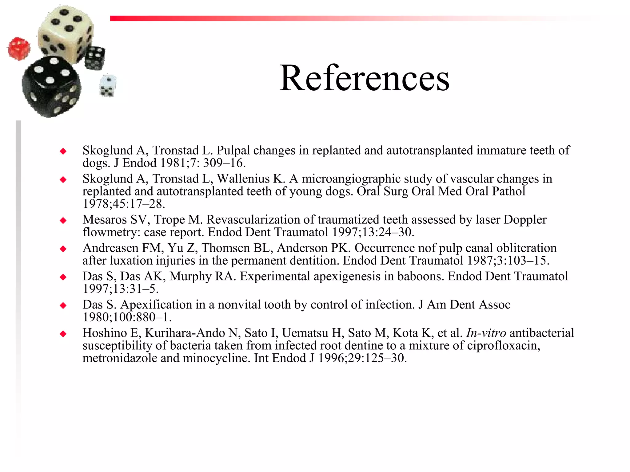 Regenerative endodontics & Revascularization | PPTX