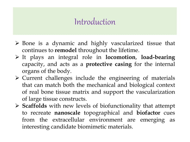 Biomaterials in Bone Regeneration | PPTX