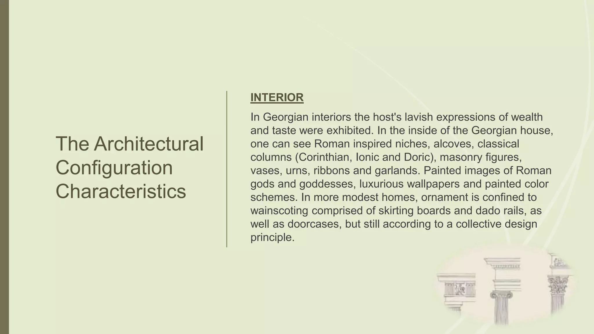 REGENCY ERA GEORGIAN ARCHTECTURE BY KIOUSI AIKATERINA | PPTX