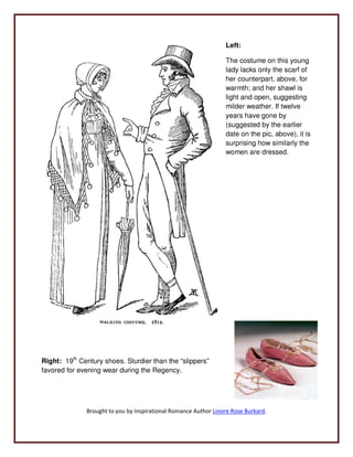 Regency Fashion in Winter | PDF