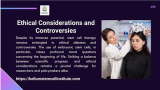 Regenerating Hope: Stem Cell Therapy's Journey to Healing.ppt