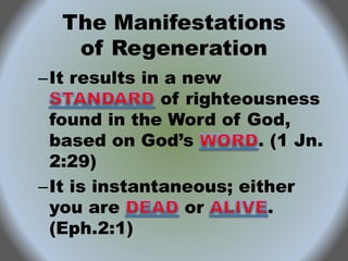 Regeneration: From Life to Death | PPTX
