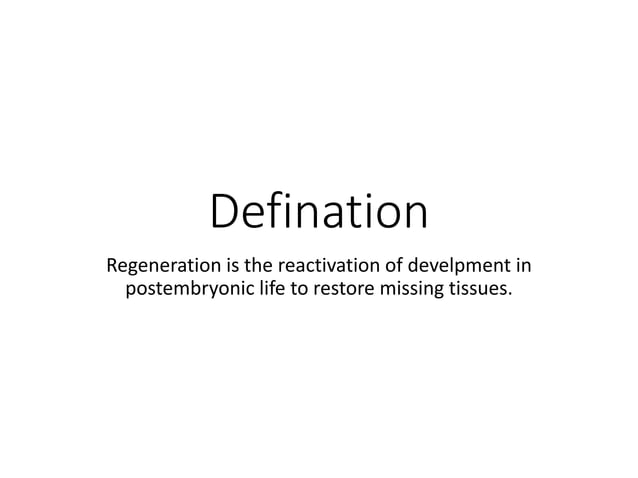 Regeneration types.how regeneration occurs, regeneration in salamanders ...