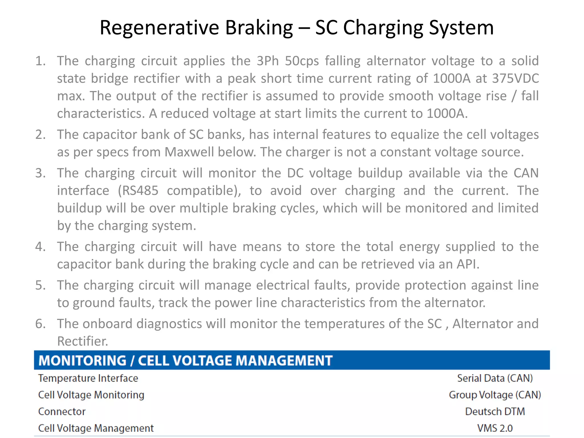 Regenerative braking energy recovery (diesel trucks) details v2 | PDF