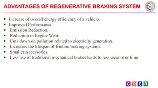 REGENERATIVE BRAKING SYSTEM.pptx | Green Vehicles | Auto Type