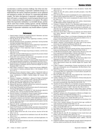 Regenerative endodontics a-reviewofcurrentstatusandacallforaction | PDF