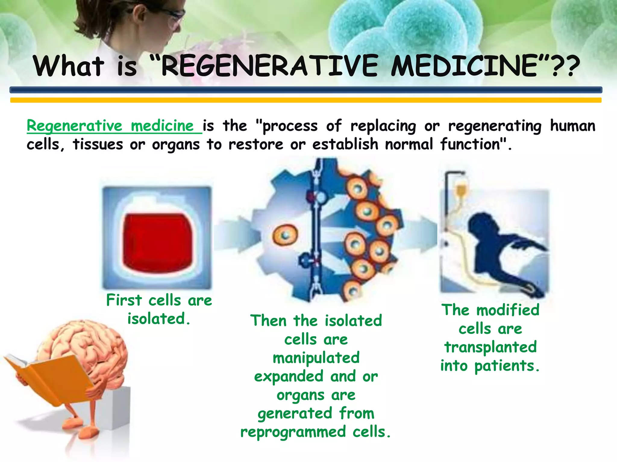 Regenerative medicine | PPTX