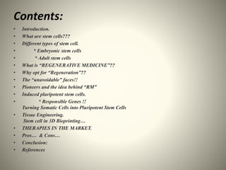 Regenerative medicine.pptx