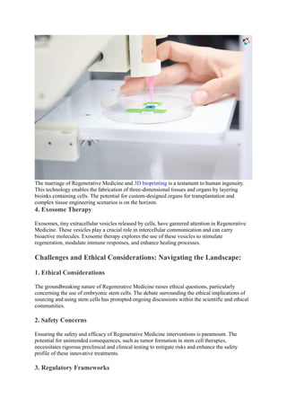 Regenerative Medicine: Meaning, Innovations, Challenges & More | The ...