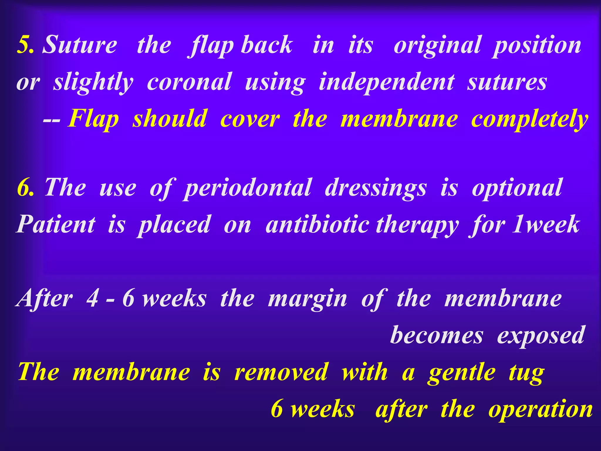 REGENERATIVE OSSEOUS SURGERY.ppt