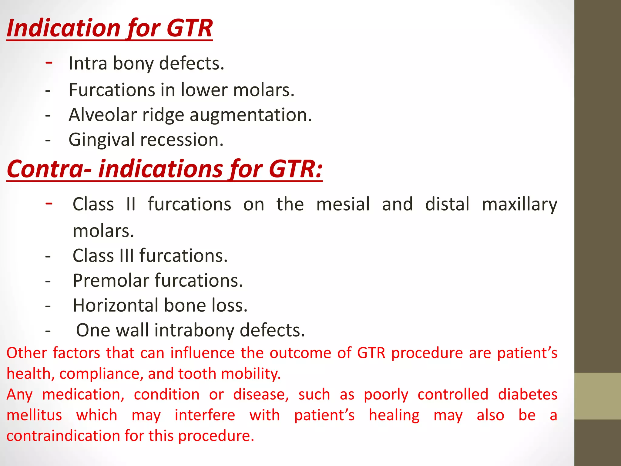 Regenerative techniques for periodontal therapy | PPTX
