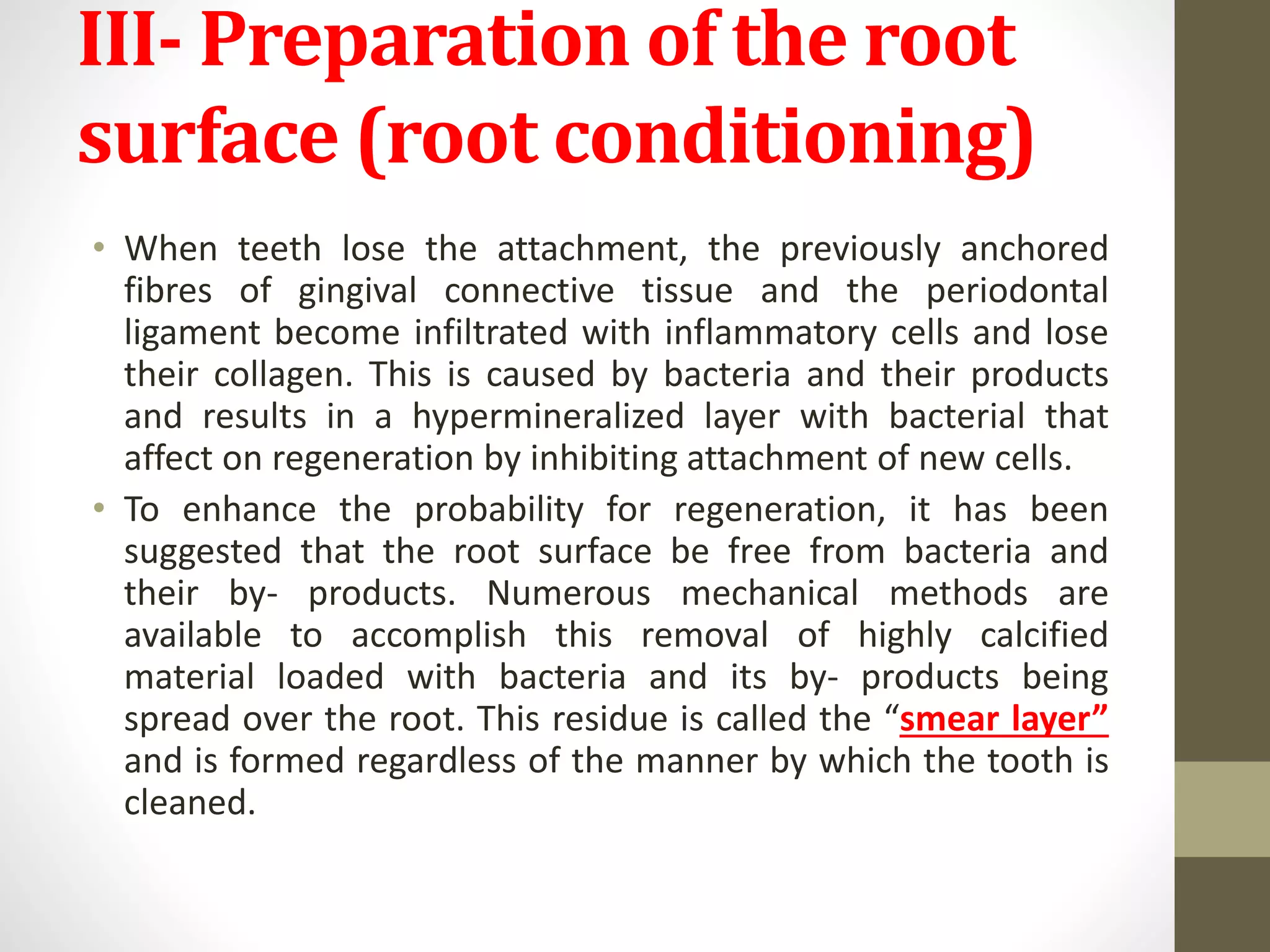 Regenerative techniques for periodontal therapy | PPTX