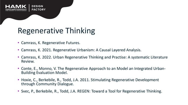Regenerative Thinking | PDF | Science